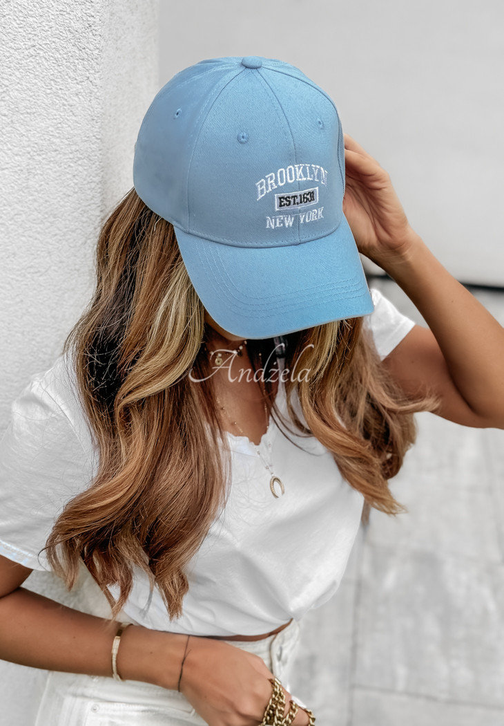 Brooklyn New York baseball cap blue - Andżela Online Store