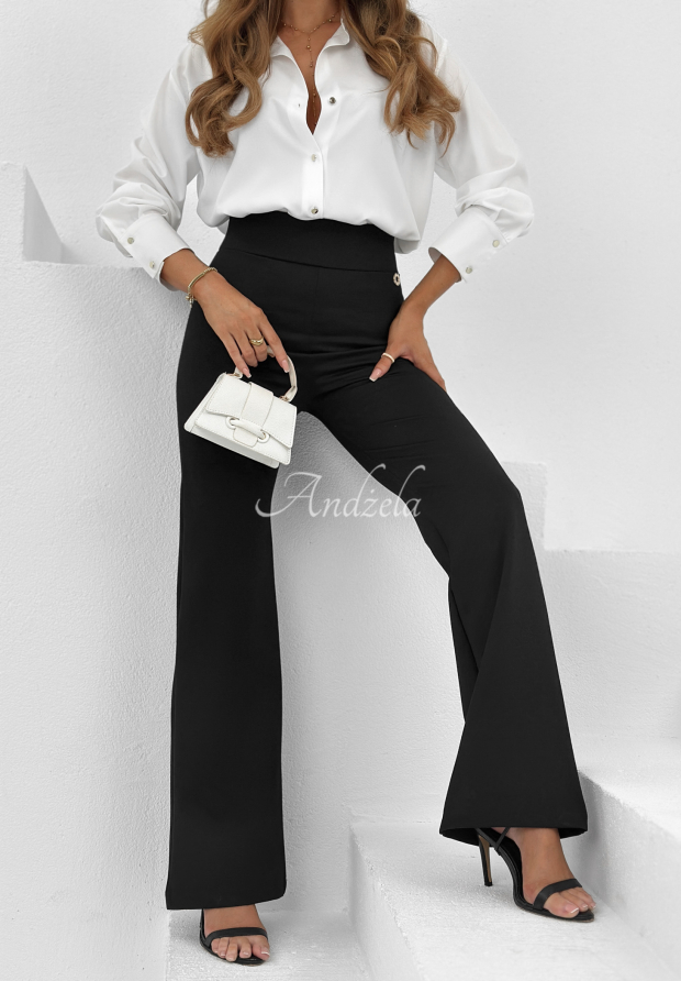 Things To Offer fabric bell bottoms black - Andżela Online Store